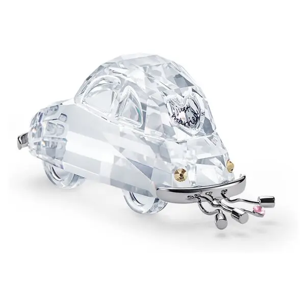 SWAROVSKI With Love Just Married Car - White