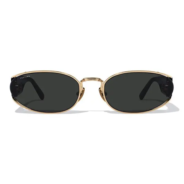COSSINO Monaco Bisou Oval Sunglasses - Black