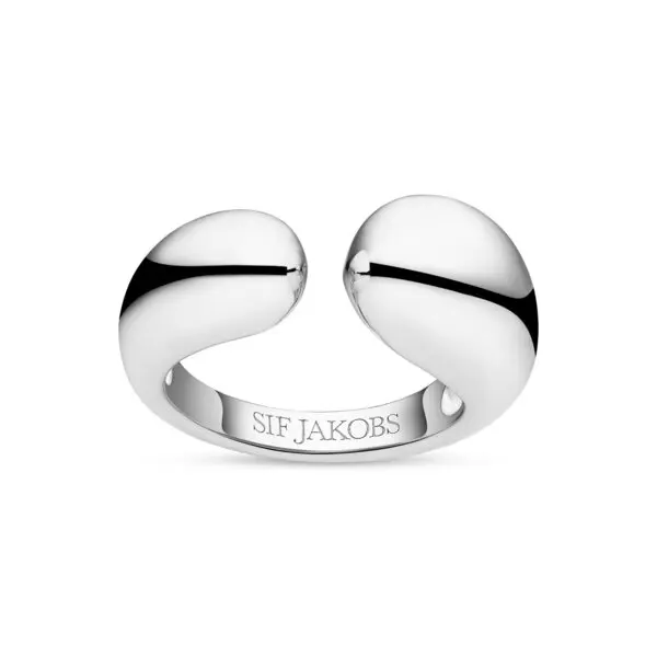 SIF JAKOBS JEWELLERY Ring Goccia Pianura - Silver