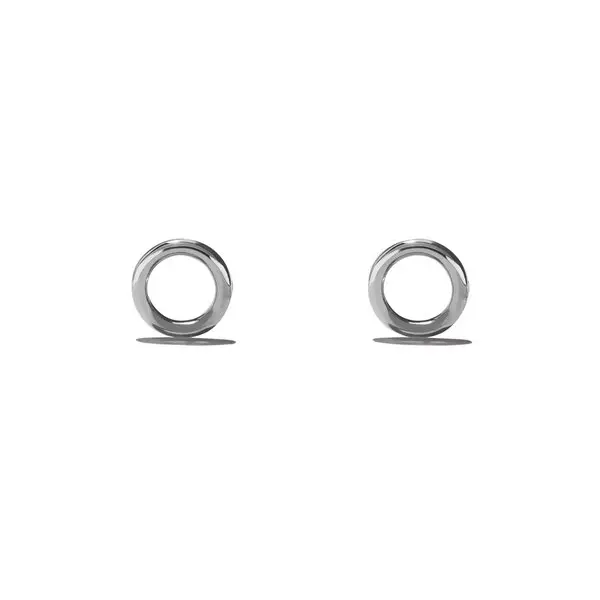 ONI Small Donut Studs - Silver