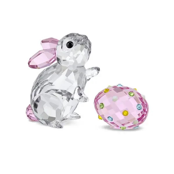 SWAROVSKI Idyllia Rabbit And Egg - Multicoloured