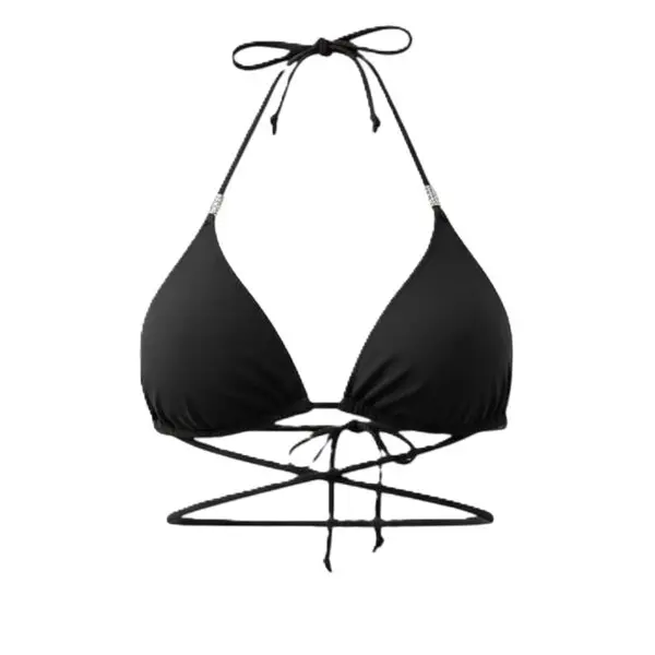 BRASINI SWIMWEAR Soninha Convertible Bikini Top - Black