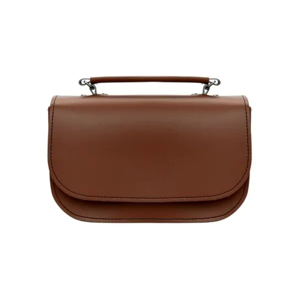 ZATCHELS Aura Handmade Leather Bag Chestnut - Brown