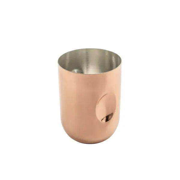 ANATOLIACRAFT Matte Copper Tumbler With Tin Lining - Brown
