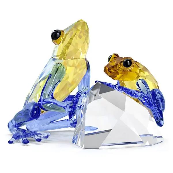 SWAROVSKI Idyllia Frog And Baby - Multicoloured