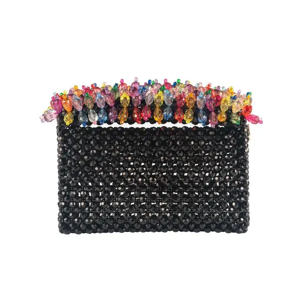 TILLIE BEADS Twilight Classic Bead Bag - Black