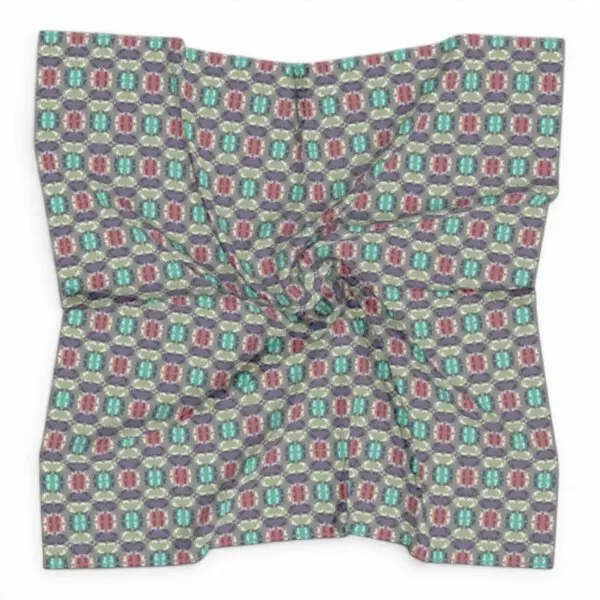 FORZA CAVALLO Sette Square Scarf - Grey
