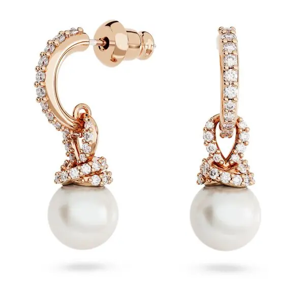 SWAROVSKI Originally Drop Earrings - White