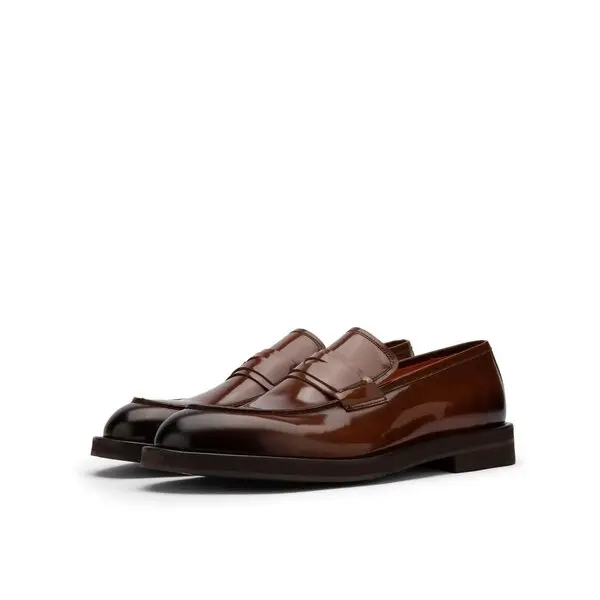 ILVI Solveig Saddle Florentic Leather Loafer - Brown