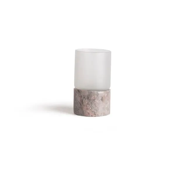 And Jacob Mini Quinque Pink Marble - Orange