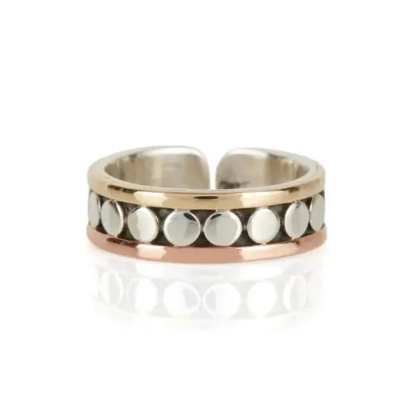 CHARLOTTE'S WEB JEWELLERY Maharaja Adjustable Midi Ring Or Toe Ring - Silver