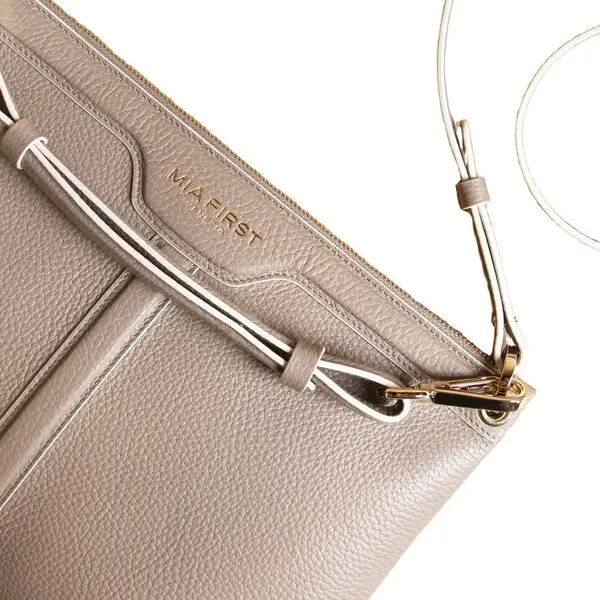 MIA FIRST - VENEZIA Clutch Petitemia Crete - Grey