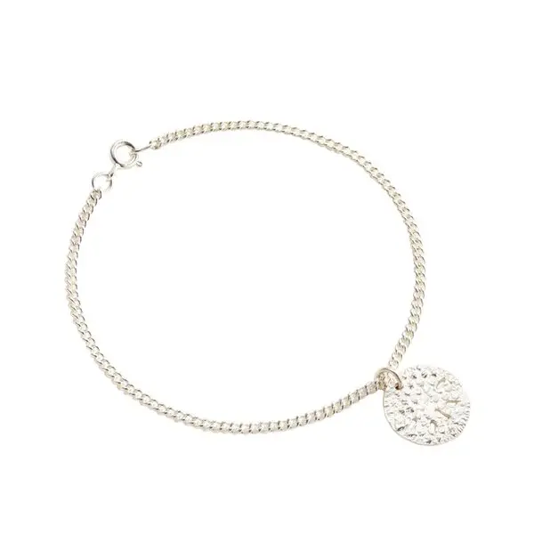 POSH TOTTY DESIGNS Sterling Sand Dollar Charm Bracelet - Silver