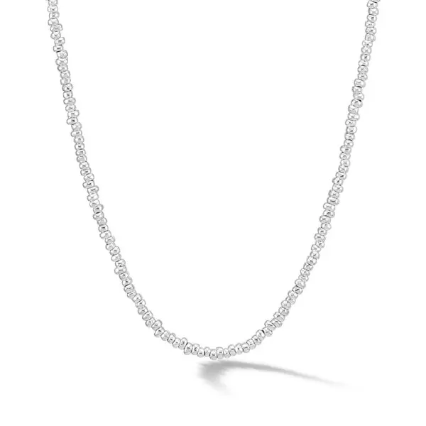 DOWER & HALL Signature Nugget Necklace - Silver