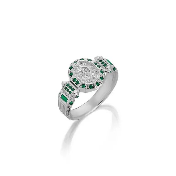 STEFAN TIRON Sezar Silva Ring - Silver
