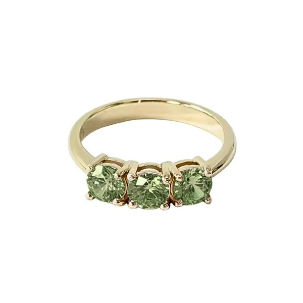 BELINDA JEWELZ Peridot Mari Birthstone Ring - Green
