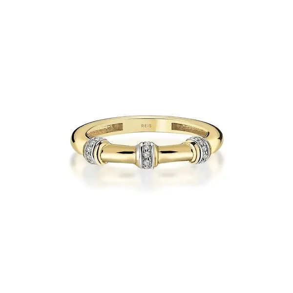 REIS JEWELLERY Insula Bone Ring Yellow