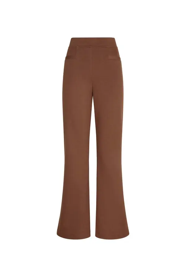 JAMES LAKELAND Mocha Bootleg Trousers - Brown