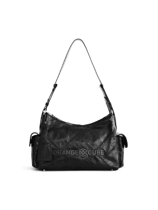 ORANGE CUBE Metropolitan City Bag Gloss - Black