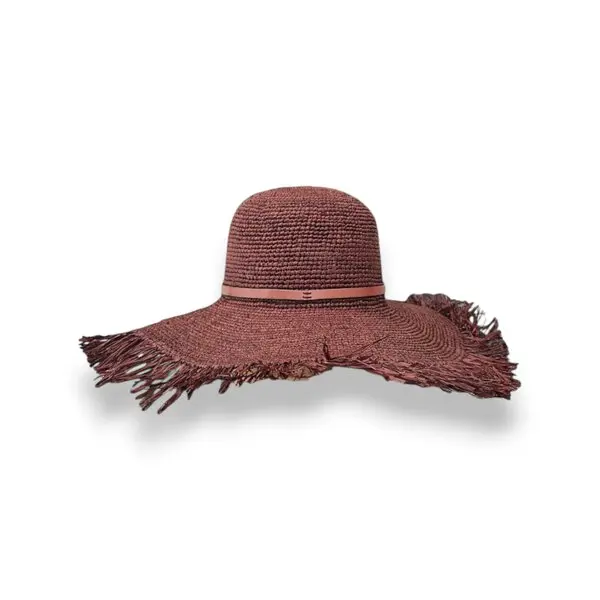 MISTER MILLER - MASTER HATTER Raffia Straw Ceecee Wide Brim Hat - Brown
