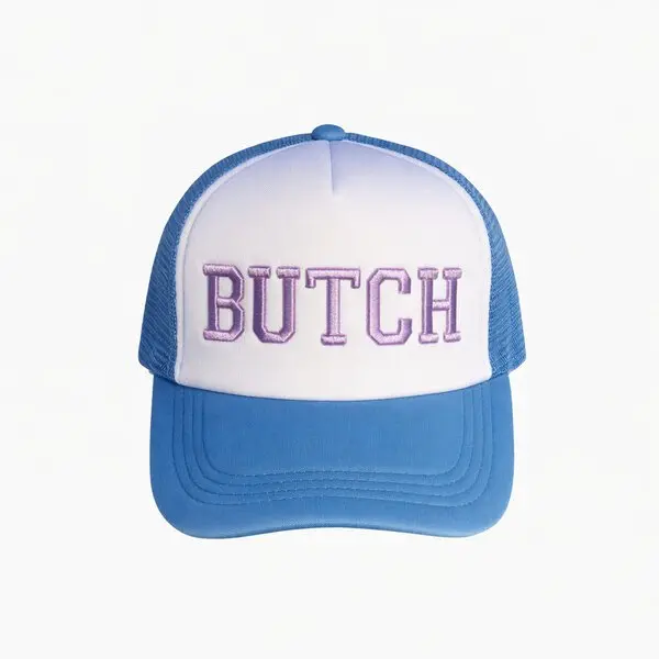 JULIA CLANCEY Butch Trucker Cap - Blue