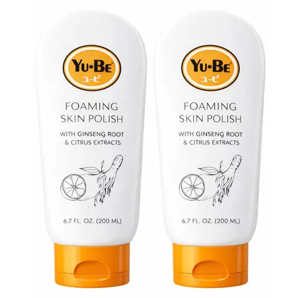 YU-BE, INC. Foaming Skin Polish Duo - Orange