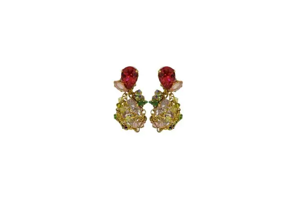 VICKISARGE Memories Drop Earrings - Gold