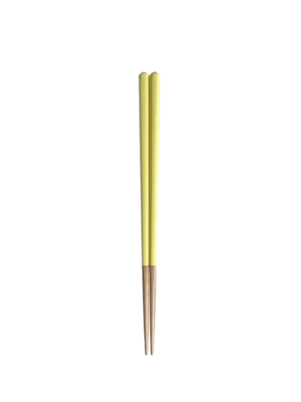 Twig New York Mono Chopsticks Set Of Four Lemon - Yellow