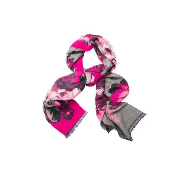 Saachi Reversible Blossom Burst Scarf - Pink