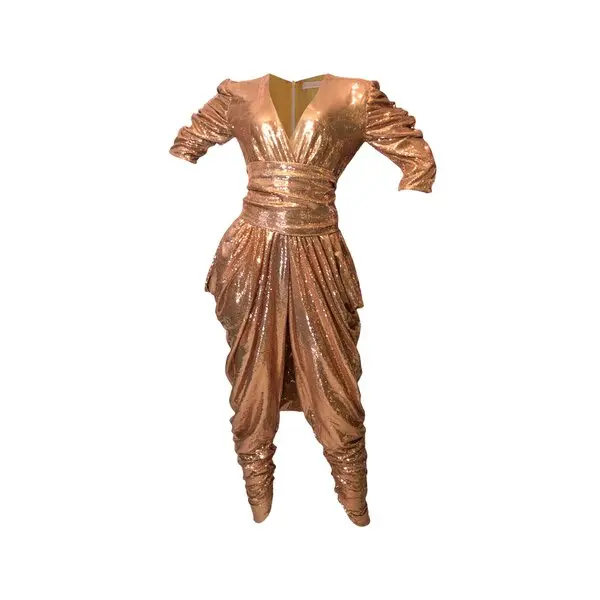 JULIA CLANCEY Sequin Almond Livzie Jumpsuit