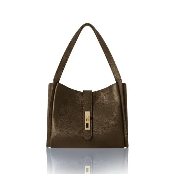 BETSY & FLOSS Torres Handbag In Dark Chocolate - Brown