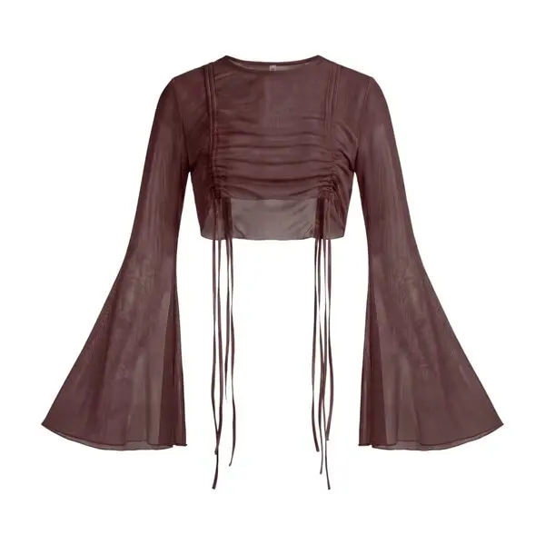 ALEVY STUDIOS The Drawstring Top