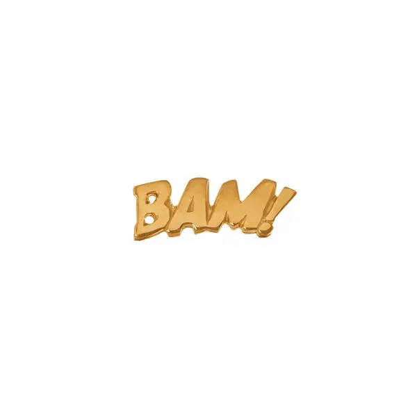 EDGE ONLY Bam Pin 18ct Vermeil - Gold
