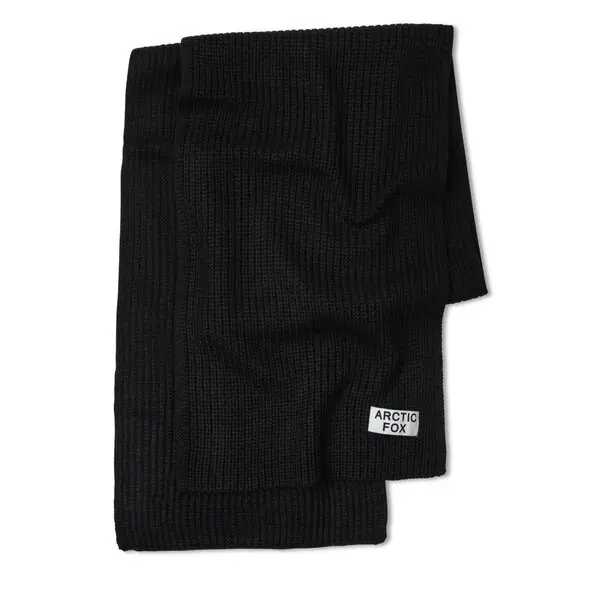 ARCTIC FOX & CO. Recycled Bottle Scarf Onyx - Black