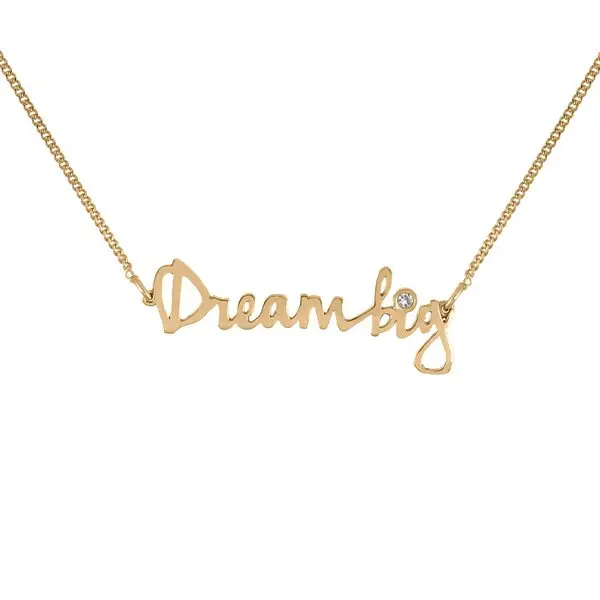 LEE RENEE Dream Big Necklace - Gold