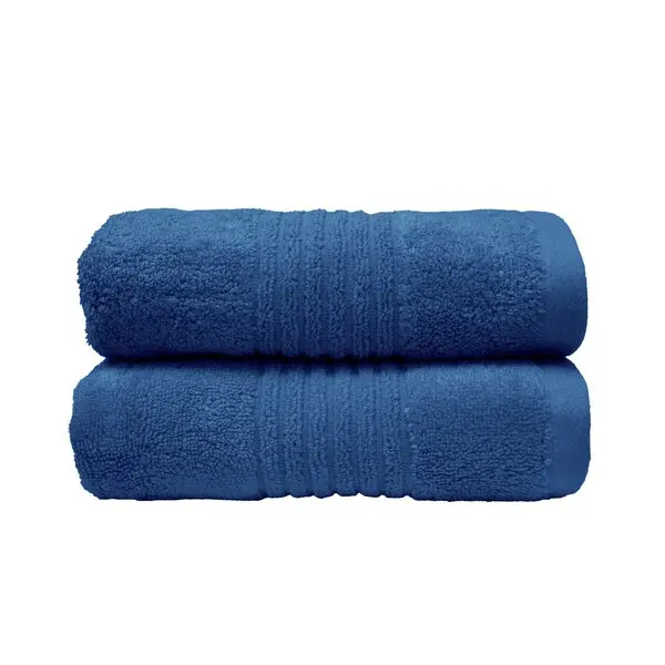 Misona Ultra Soft Bamboo Bath Towel Set Smoky - Blue