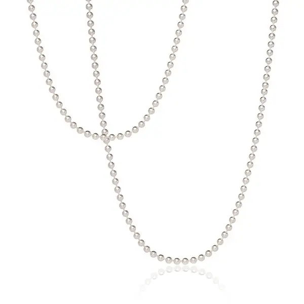 CARTOGRAPHY Ballroom: Military Dog Chain In Sterling - Silver