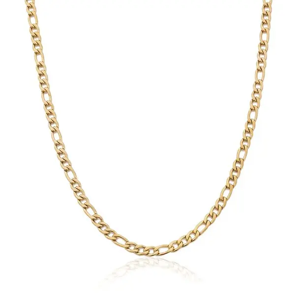 EVER JEWELLERY Drop Shot Waterproof Chain Necklace - Gold