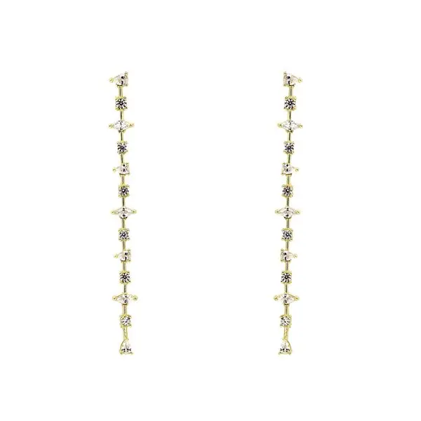 VICSTONENYC FINE JEWELRY Long Dangle Earrings