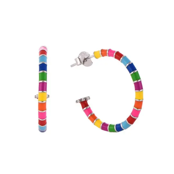 PINNOLE Rainbow Earrings - Gray