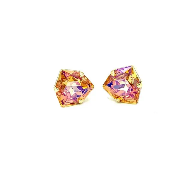 SHINE LIKE ME Mini Tri Stud Gold Brandy - Yellow