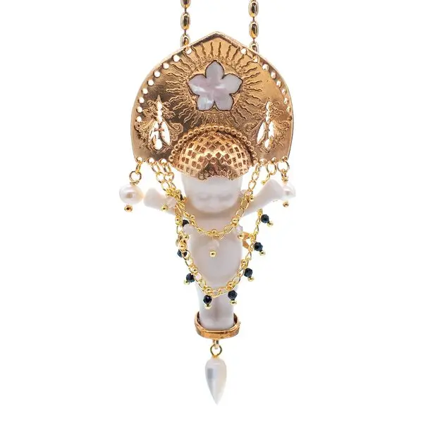 GEM KINGDOM White / Gold Happy Baby Koko Gold White - White/gold