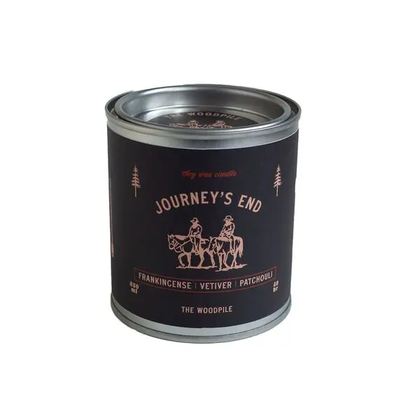 THE WOODPILE PROVISIONS Journey's End - Black