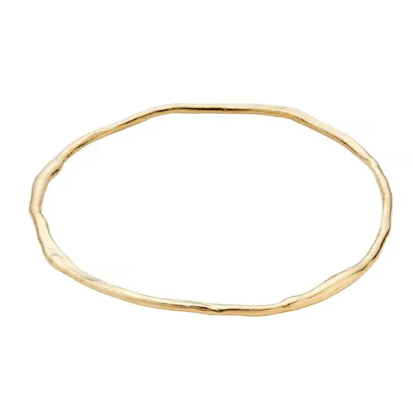 POSH TOTTY DESIGNS Plated Molten Bangle - Gold