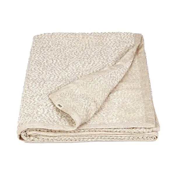 Joro Neutrals / Sawan Jacquard Throw Pearl White - Grey