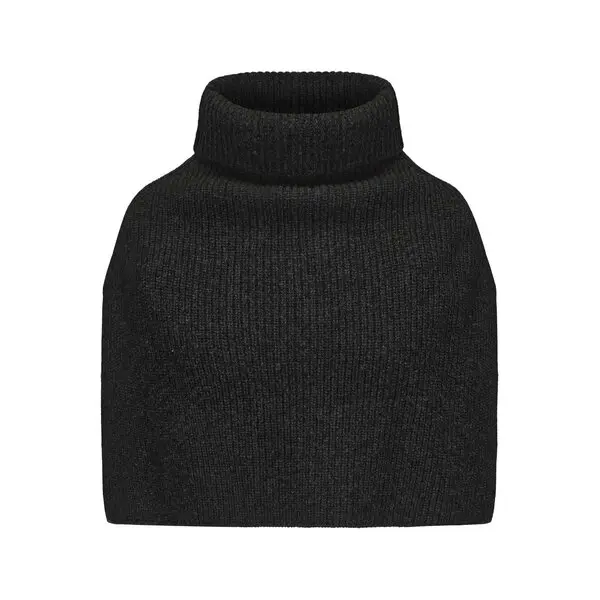 MUTE BY JL Wool Neck Warmer Charcoal - Grey