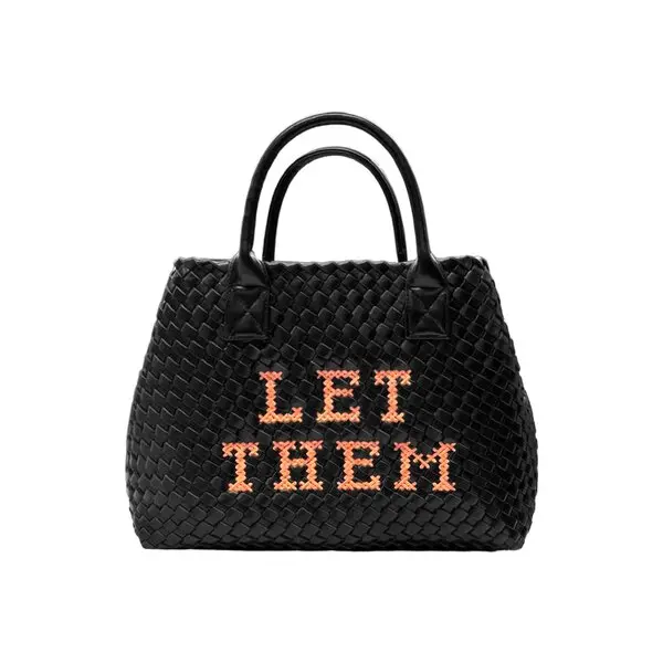 LILLY LOVES Let Them Vegan Bag - Black