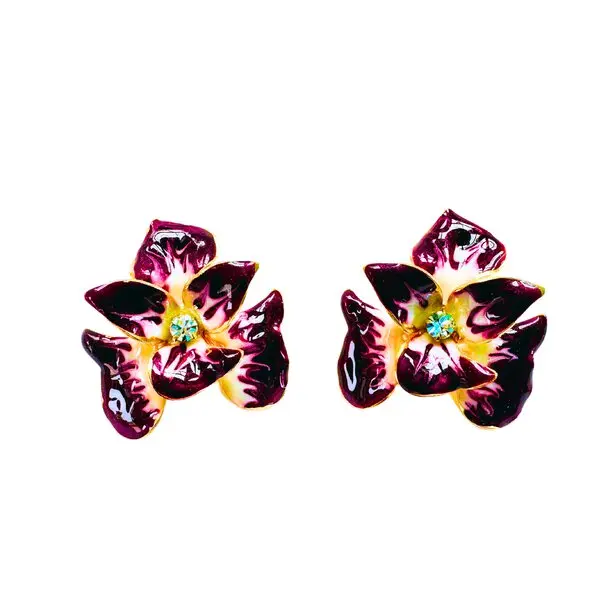 THE PINK REEF Plum Orchid - Purple