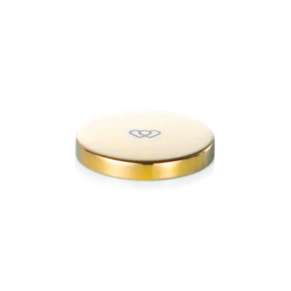 THE UNIVERSAL SOUL COMPANY Luxury Engraved Tone Mini Candle Lid - Gold