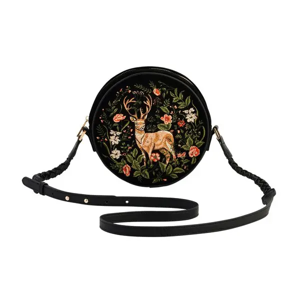 FABLE ENGLAND Embroidered Circle Bag